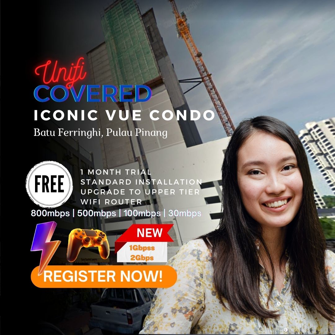 Unifi Covered Iconic Vue Condominium, Batu Ferringhi, Pulau Pinang ...